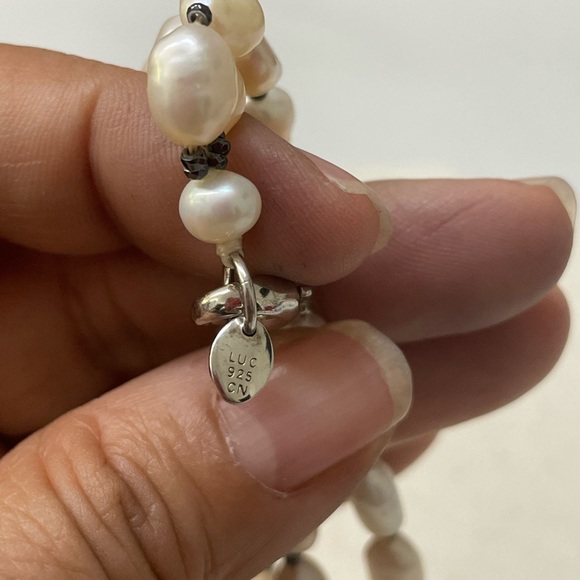 LUC 925 | Jewelry | Luc 925 Cn Long Pearl Necklace | Poshmark